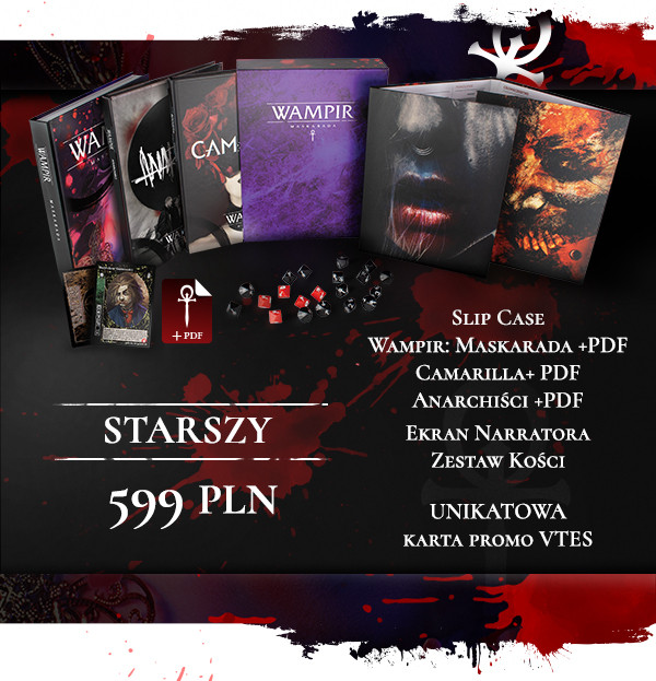 Wspieram.to: Wampir: Maskarada gra fabularna