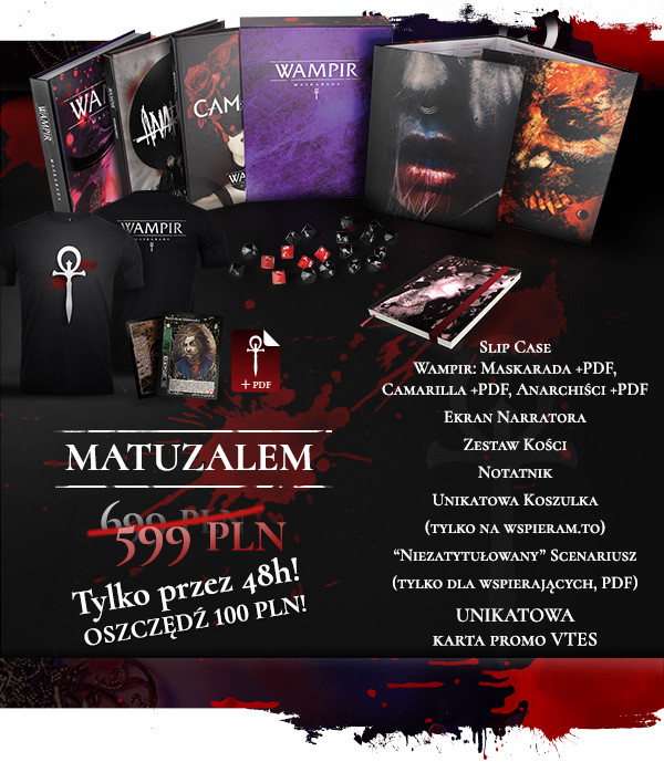 Wspieram.to: Wampir: Maskarada gra fabularna