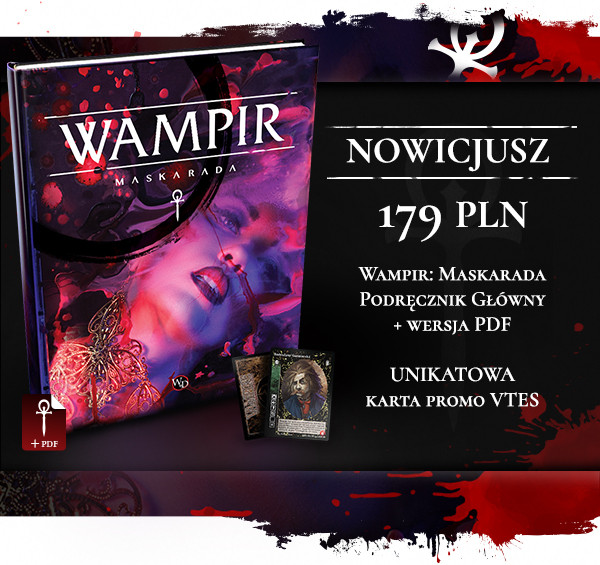 Wspieram.to: Wampir: Maskarada gra fabularna