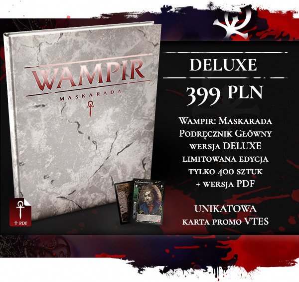 Wspieram.to: Wampir: Maskarada gra fabularna