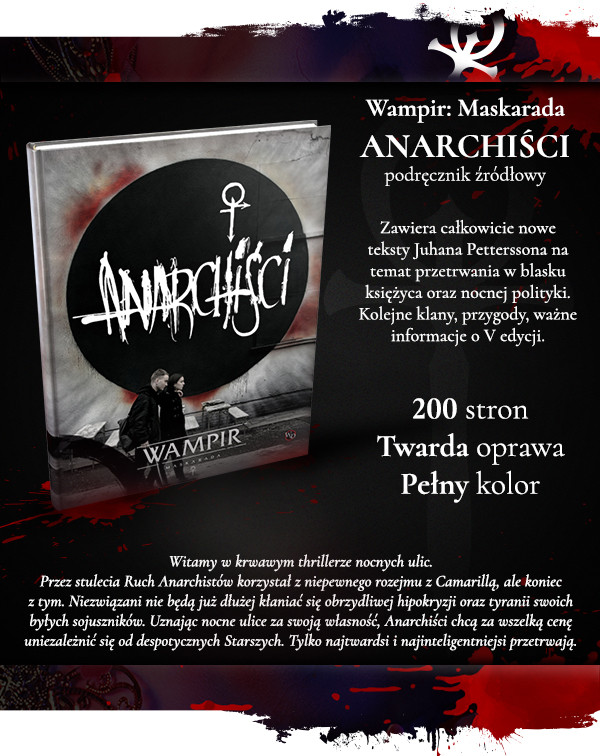 Wspieram.to: Wampir: Maskarada gra fabularna