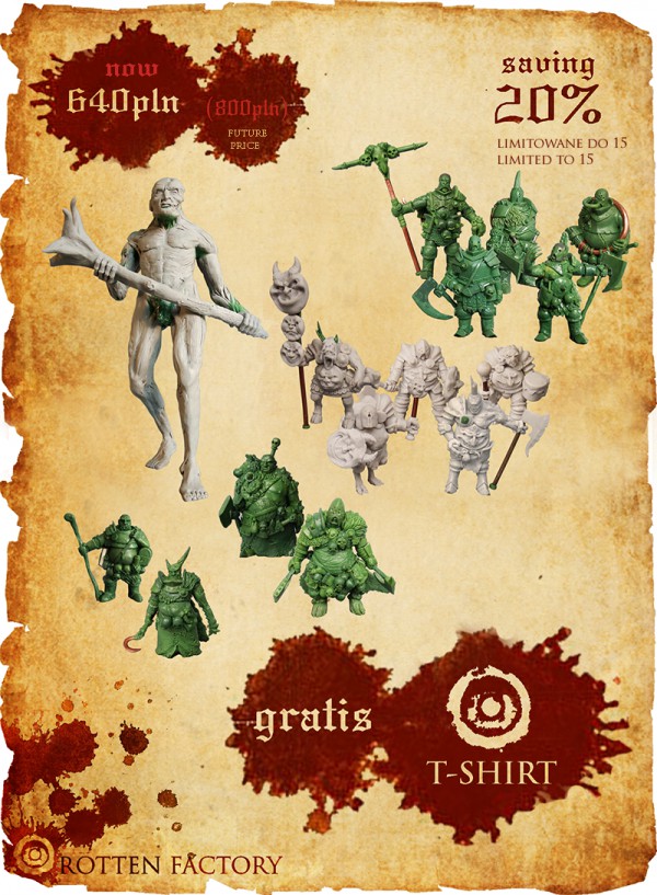 Wspieram.to: Rotten Factory Miniatures - Rise of the Dark Power