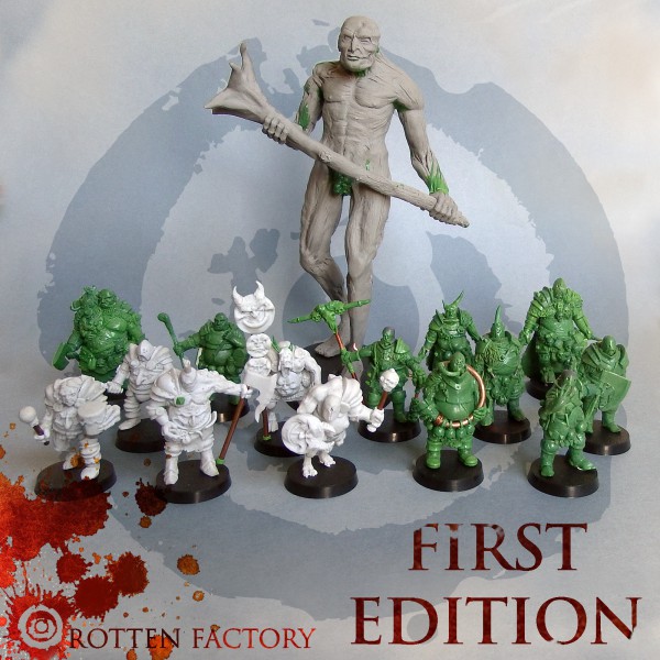 Wspieram.to: Rotten Factory Miniatures - Rise of the Dark Power