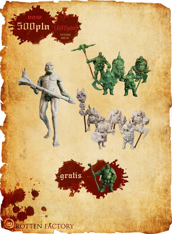 Wspieram.to: Rotten Factory Miniatures - Rise of the Dark Power